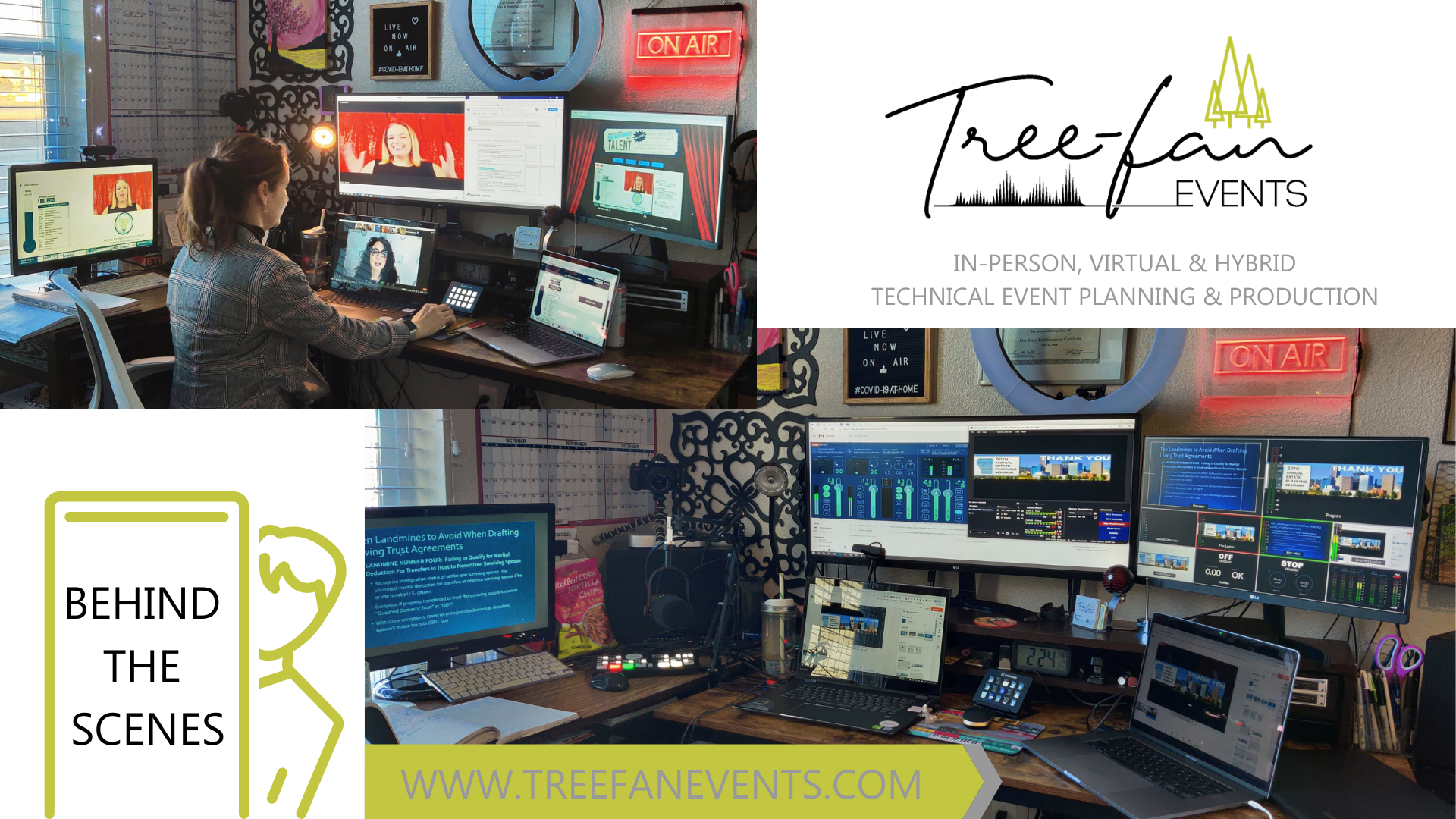 Virtual Event Production Planning Phases - Tree-Fan Events LLC