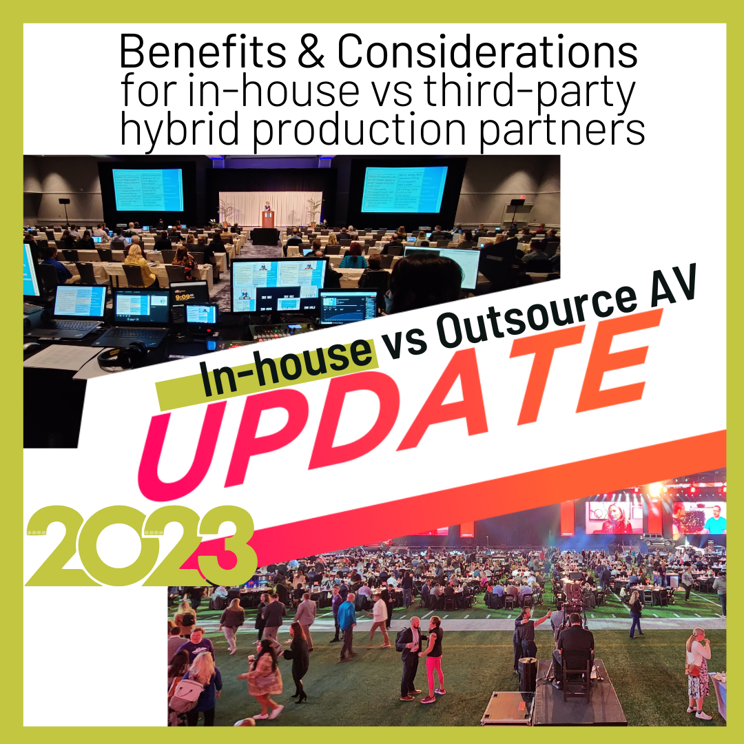 2023 Update: In-house AV vs Outsourced Production Partners